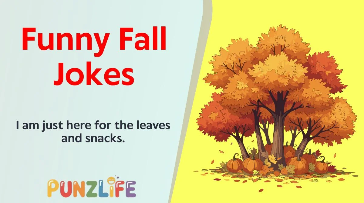 🍁 142+ Funny Fall Jokes to Leaf You Laughing All Season In 2k26 😂