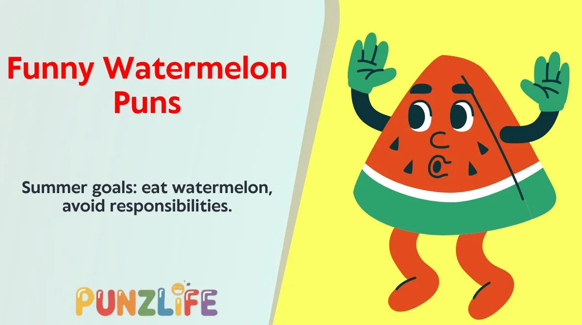 157+ Funny Watermelon Puns That’ll Make You Burst with Laughter In 2k26 🍉😂